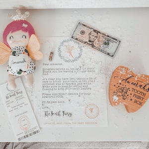 Tooth Fairy Confetti Tooth Fairy Receipt Tooth Fairy Magic First Lost ...