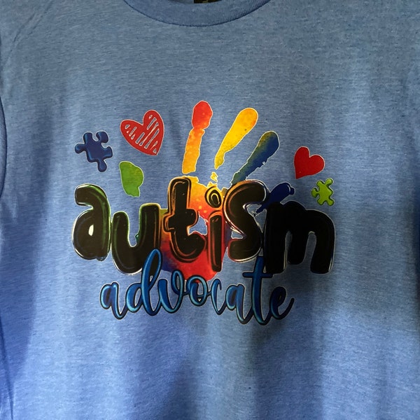 Autism Advocate Png Sublimation Design Download, Autism Awareness Png ...