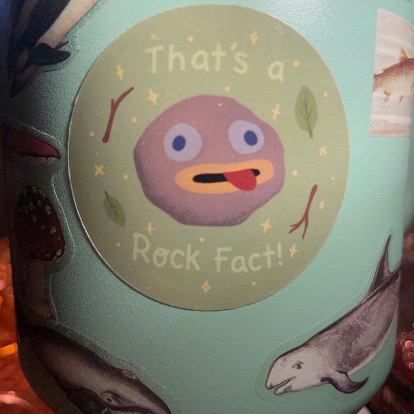 Over the Garden Wall Sticker, Otgw Sticker, Rock Fact Stickers, Wirt ...