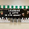 Math Coffee Shop Bulletin Board Kit, Back to School Classroom/door ...