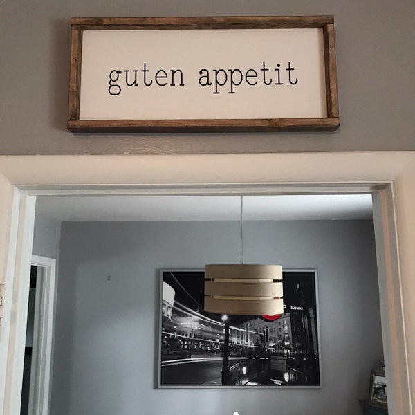 Guten Appetit Sign, German Sign, German Sayings, Phrases, Gemutlichkeit ...