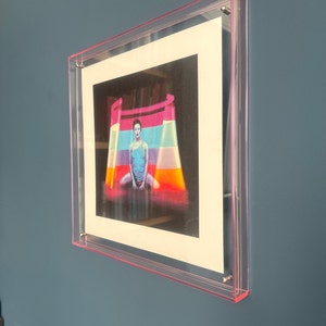 Colorful Acrylic Frame, Box Photo Frame Display, 6-inch, 7-inch, 8-inch ...