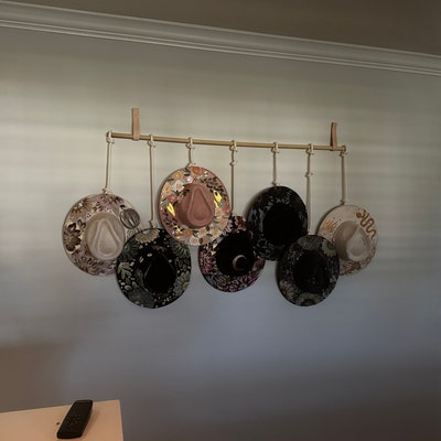 Boho Chic Hat Hanger, Minimal Hat Hanger, Boho Wall Decor - Etsy