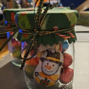 100 X Fabric Jam Jar Tops Wedding Jam Covers 3 Sizes Avalible Twine ...