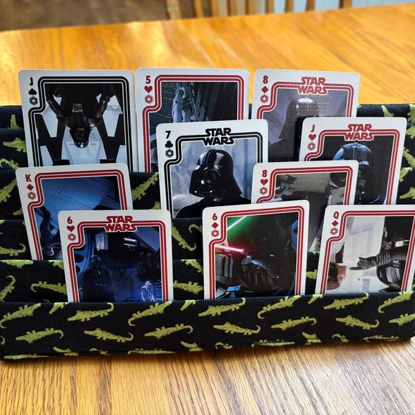 Playing Card Holder - Easy Sewing Pattern Step-by-step Instructions 5 ...