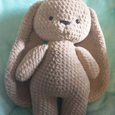 Crochet Pattern Bunny, Amigurumi Easter Plush Bunny Tutorial, Crochet ...
