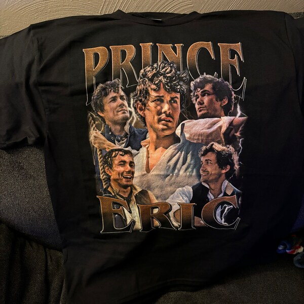 Limited Prince Eric the Little Mermaid Vintage T-shirt, Gift for Women ...