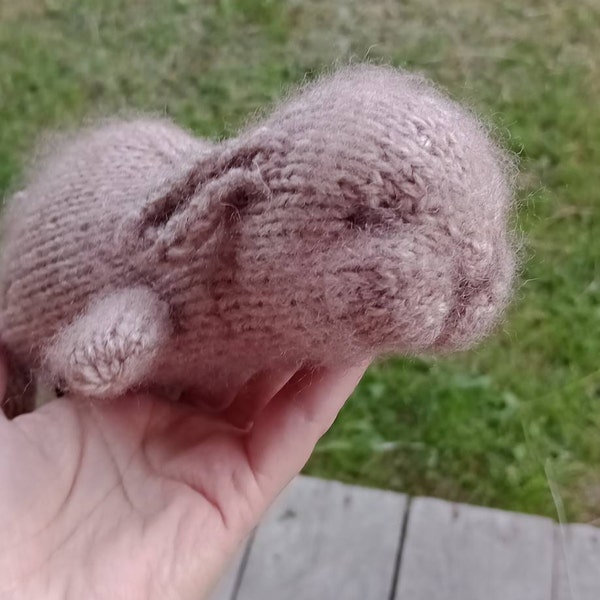 French Bulldog Puppy Knitting Pattern. Little Knitted Realistic Dog ...