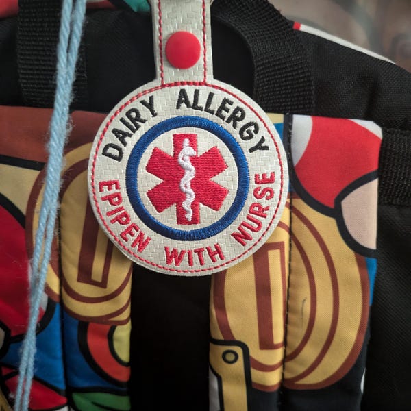 Autism Awareness, Autism Bag Tag, Autism Alert for Backpack, Autism Tag ...