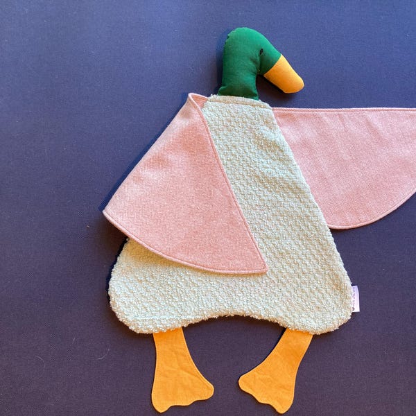 Duck Lovey Blanket Pattern Duck Digital Pattern Duck Sewing Pattern ...
