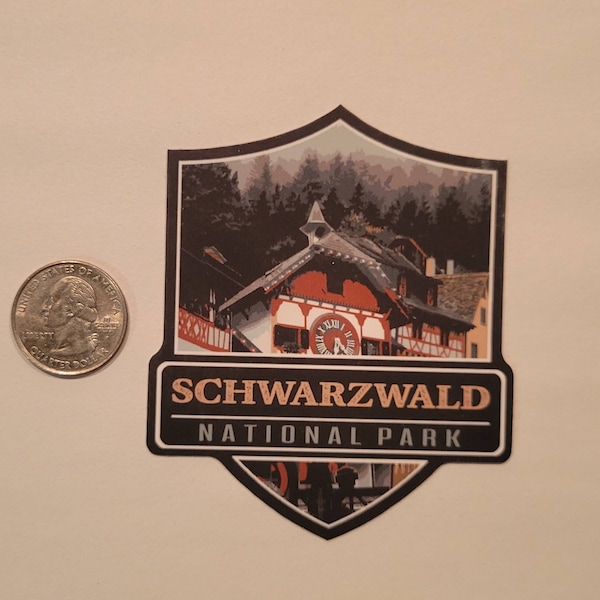 Black Forest (schwarzwald) National Park Sticker (germany) [EU ...