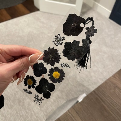 Laminated Bloody Acrylic Paint Bookmark Customizable Red and Black ...