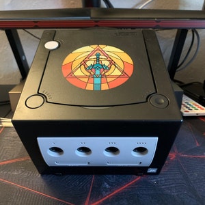 Gamecube Logo Custom Gamecube Jewel Badge Faceplate | Etsy