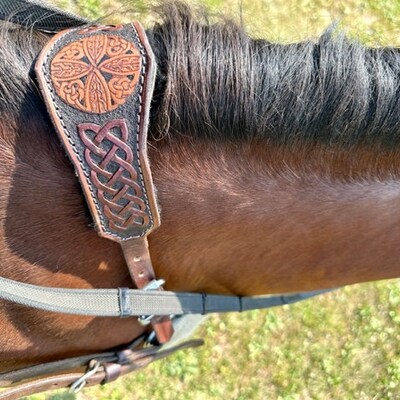 Flap Style Leather Cinch Guard, Girth Guard, Buckle Protector, Buckle ...