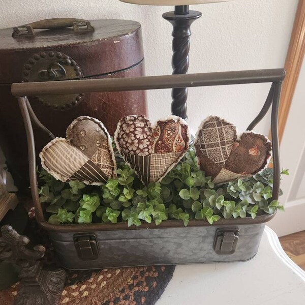 Primitive Rusty Pantry Can, Folk Art Crow Sunflower, Shelf Sitter ...