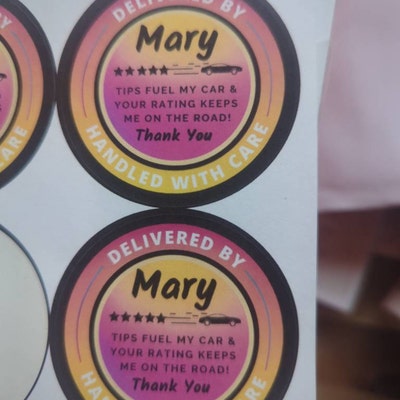 Animated GIF Text Message for Grocery Food Delivery Drivers - Etsy