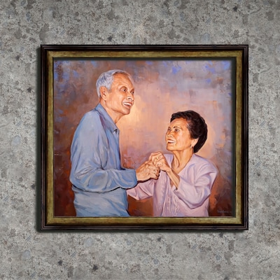 Custom Oil Portrait, Custom Oil Painting Portrait, Personal Portrait ...