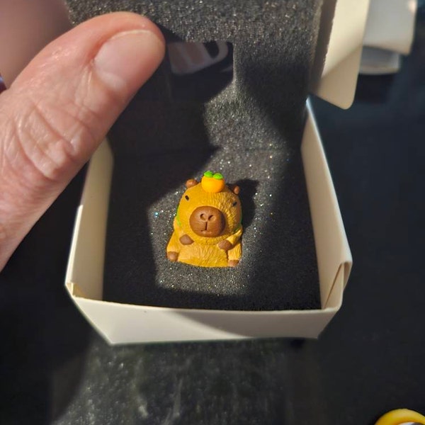 Capybara Boy Keycap - Artisan Keycap for Cherry MX Keycap Mechanical Gaming Keyboards (4 Colors ...