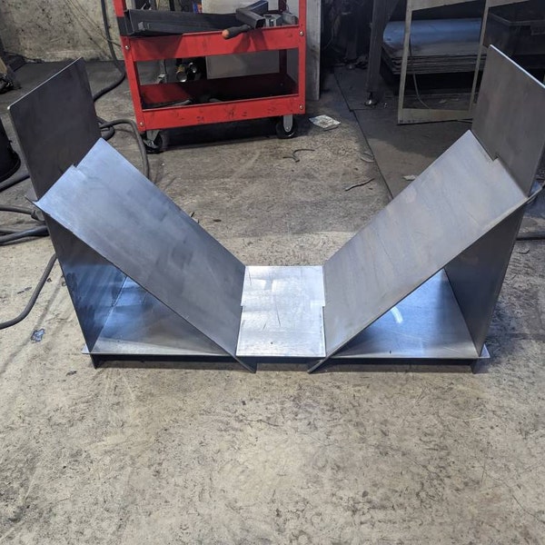 Firewood Rack V7, DXF Files for Plasma, Laser Cutting, CNC. Portable ...