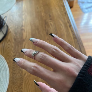 Sterling Silver Knuckle Ring Lip Design Above Knuckle Ring - Etsy