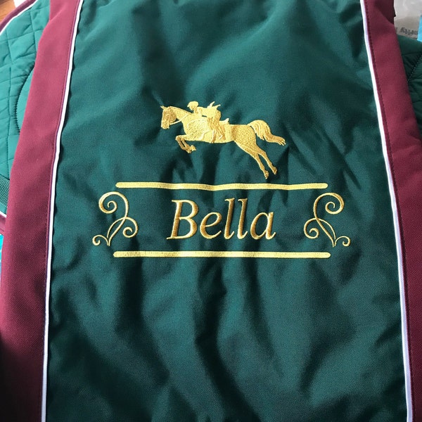 Economy Tack Stall Drapes, Tack Stall Front, Drape With Door, Zippered ...