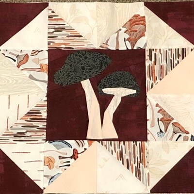 Mushroom Foundation Paper Pieced Pattern by Kohatu Patterns - Etsy