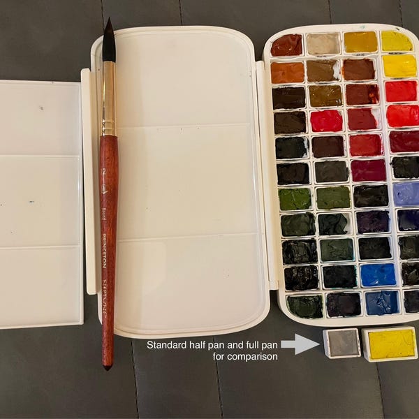 Modular 48 Half Pan Palette | Travel Palette | Half Pan | Plein Air ...