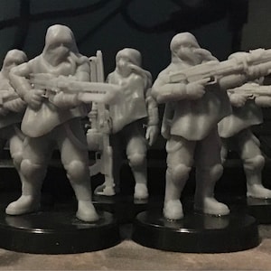 Specialized/command/recon Infantry Heck Ghosts 28mm Thatevilone - Etsy