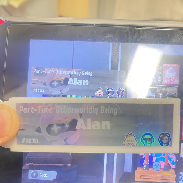 Splat Game, Splashtag Keychain, Bag Tag, Zipper Pull - Etsy