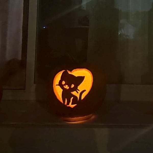 Highland Cow Pumpkin Stencil, Printable Pumpkin Stencil, Jack O ...