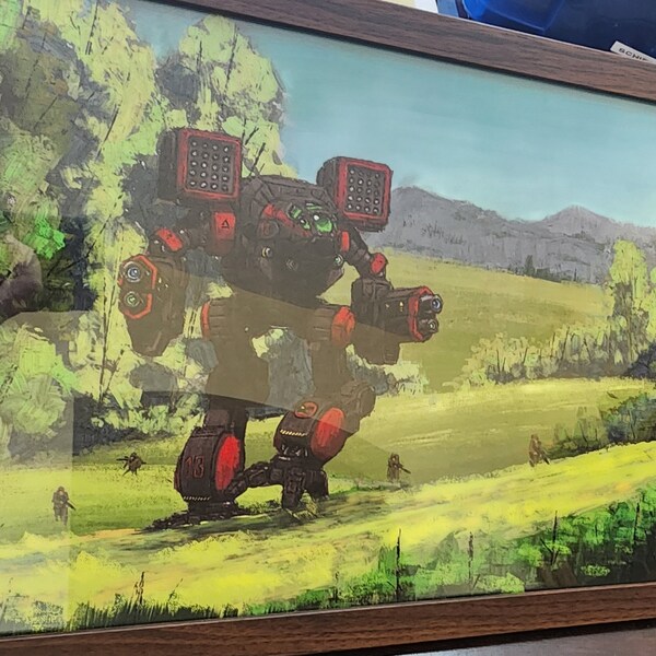 Winter Patrol: Battletech Fan Art Print - Etsy