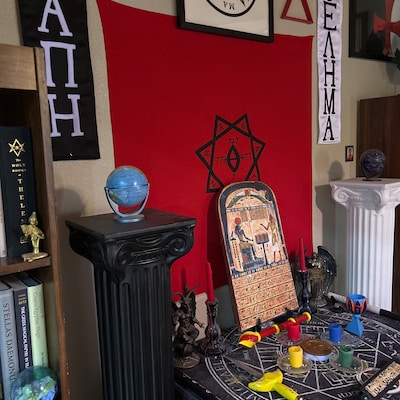 Babalon Statue Thelema Crowley Babalon Sigil Altar Tool Witch Home ...