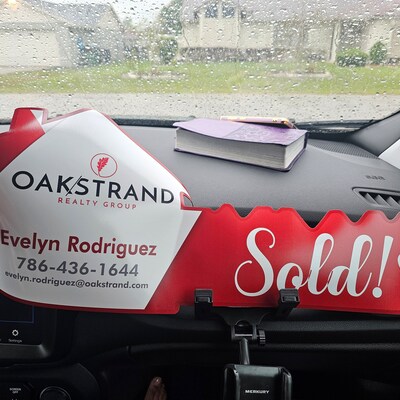 Homesmart Personalized Real Estate Key Car Magnet Realtor Marketing ...