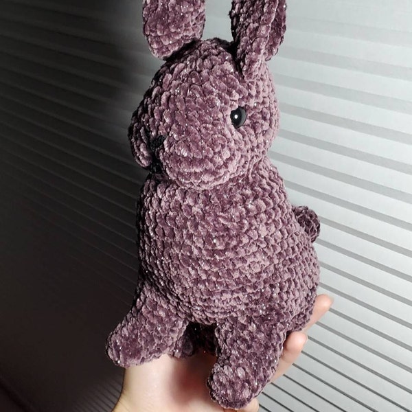 Crochet Pattern Realistic Mini Bunny Rabbit Amigurumi English PDF ...