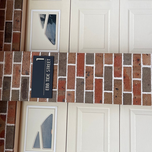 House Numbers | House Number Signs | Housewarming Gift | Letterbox ...