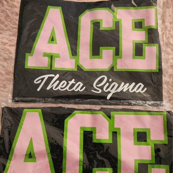 Greek Line Number Club Shirt ace, Deuce, Tre, Quad, Tail Crimson ...