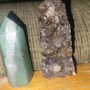 Trolleite Crystal Pyramid With All Seeing Eye Carving - Etsy