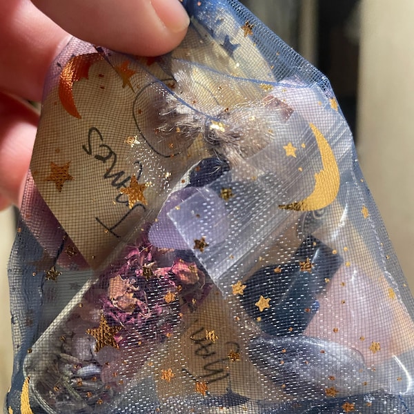 Depression and Anxiety Relief Witch Bottle - Calm- Peace - Herbal ...