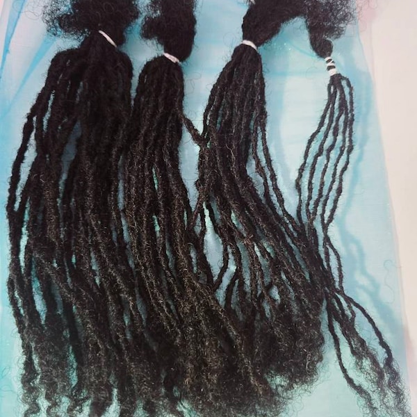 Microloc Extensions; NATURAL Curl MICROINTERLOCK Solarlocs™; 100% Human ...