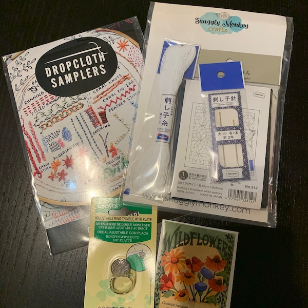 Sashiko Kit | Olympus Sashiko Embroidery Pattern, Traditional Japanese ...