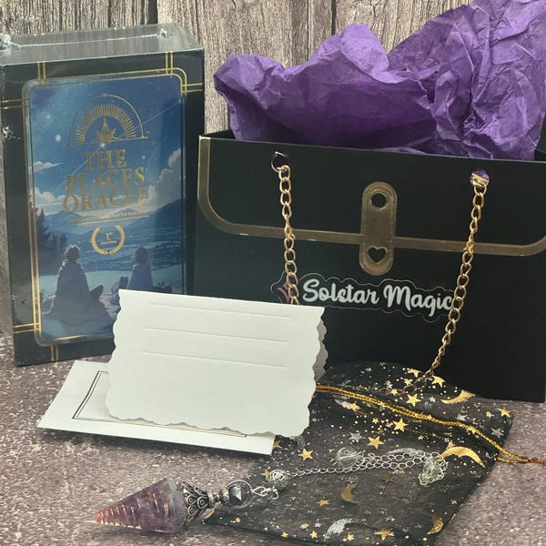New the Places Oracle Deck - Solstar Magic W/ Keywords 83 Oracle Cards for Clarifying Intuitive ...
