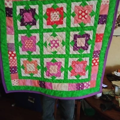 DIGITAL Pattern: Banded Stars quilt - Etsy