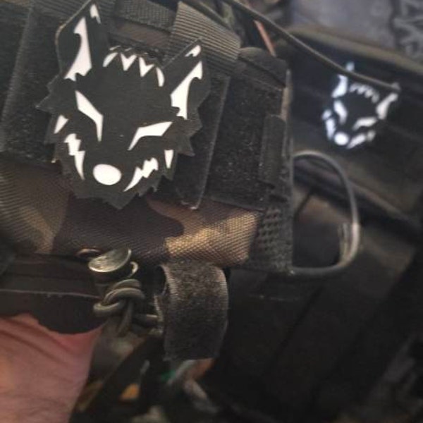 Wolf Tactical Military Morale Lasercut Patch - Etsy