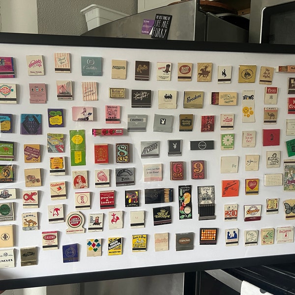 Lot of Vintage Matchbooks - Etsy