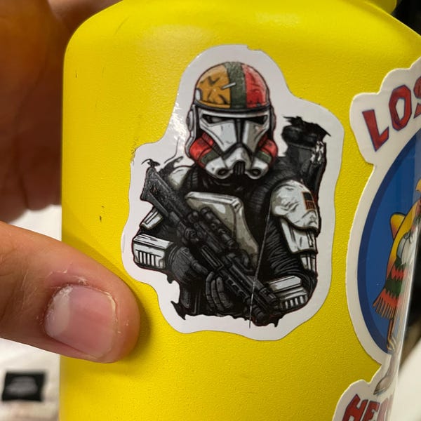 SF ODA Clone Trooper Tac Helmet Sticker - Etsy