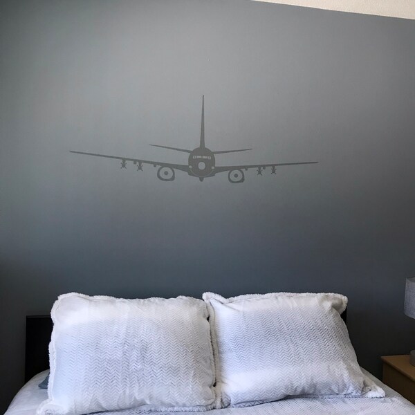 P-8A Poseidon [front] - P8 Poseidon, Vinyl Decal Sticker, P-8, Boeing ...