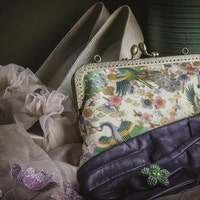 One Bag 4 Styles Denim Black Lace Shoulder Bag customizable - Etsy Hong ...