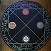Goetia Qabalistic Colors Ritual Circle Cloth - Etsy