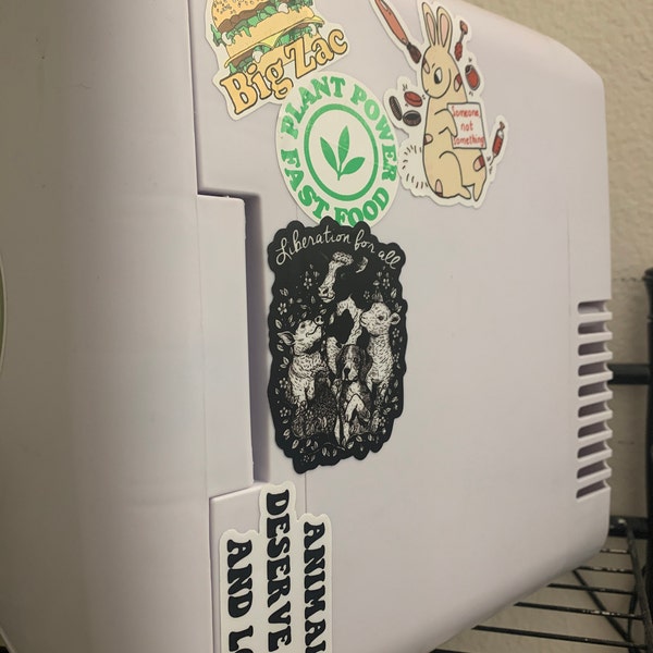 Liberation for All Poster | Vegan Poster, Animal Rights, Animal ...