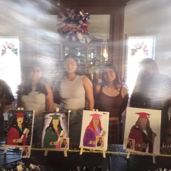 Graduation Paint Kit,pre-drawn/outlined/sketched Canvas,teen/adult ...